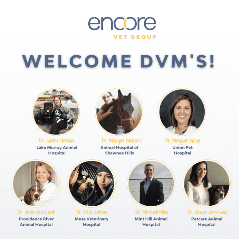 Welcome DVM's! | Encore Vet Group