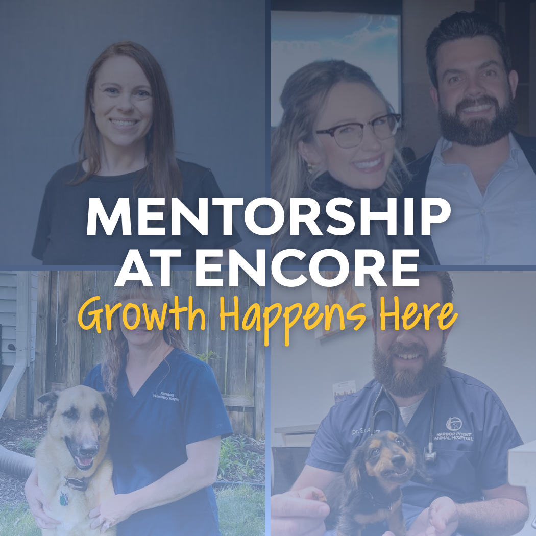 Mentorship At Encore: Growth Happens Here | Encore Vet Group